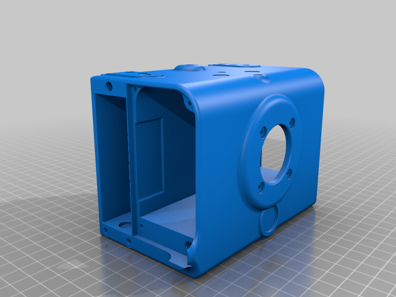 Camera 2: Cinema-style camera housing for Raspberry Pi 4 and HQ camera ...