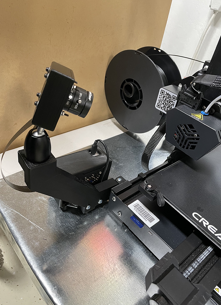 3D Printer: Mounting Arm and Case for Raspberry Pi HQ Camera and ...