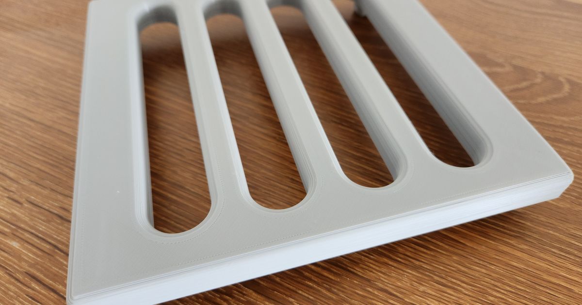 Raised Bucket Stand by itsrouteburn | Download free STL model ...