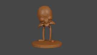 Pokemon inspired, Toedscool (Running), Tabletop DnD miniature by ...