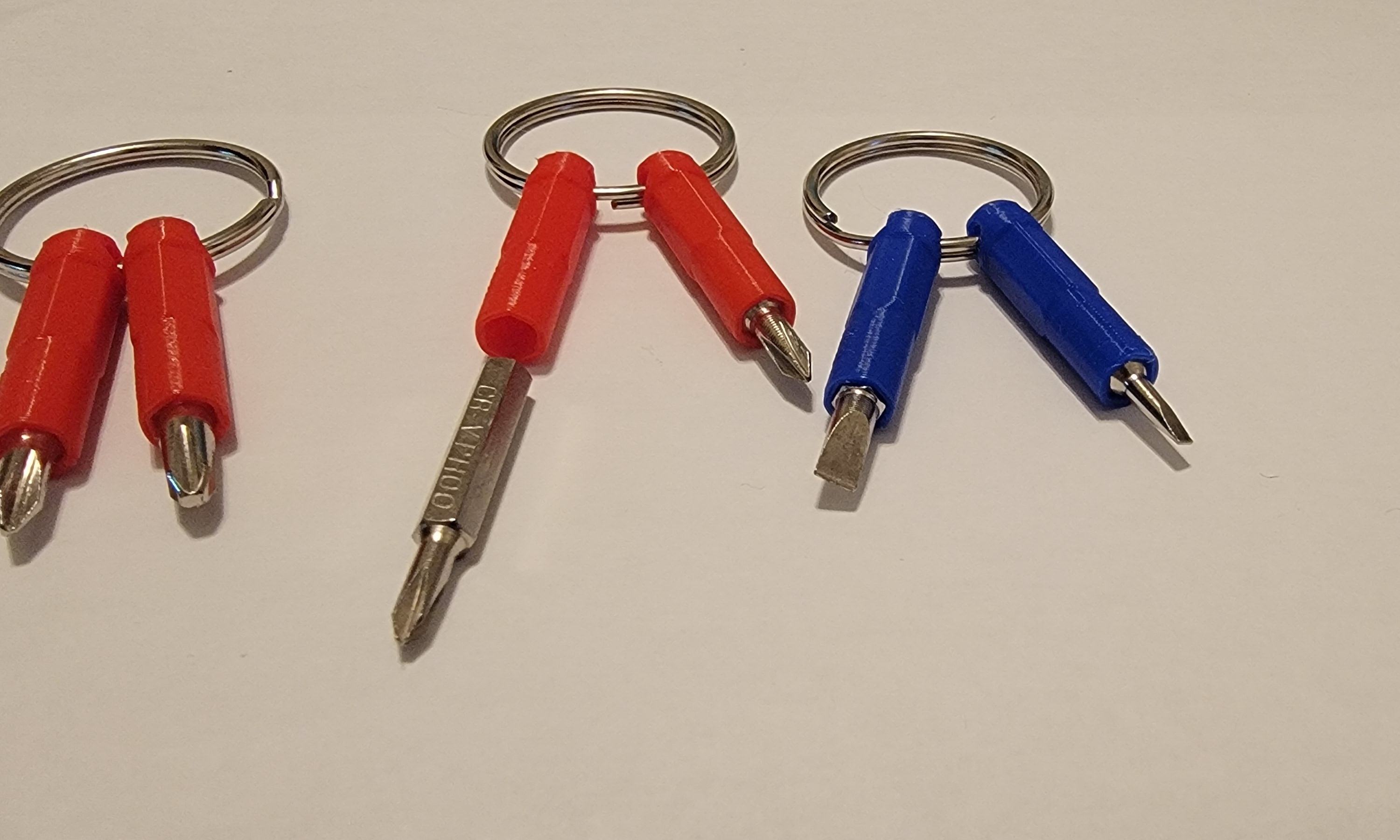 KeyChain Screwdriver by McTech3D | Download free STL model | Printables.com