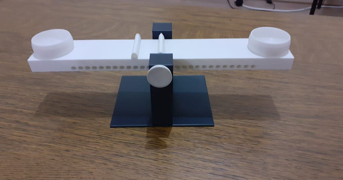 Seesaw Scale por Onur S. | Descargar modelo STL gratuito | Printables.com