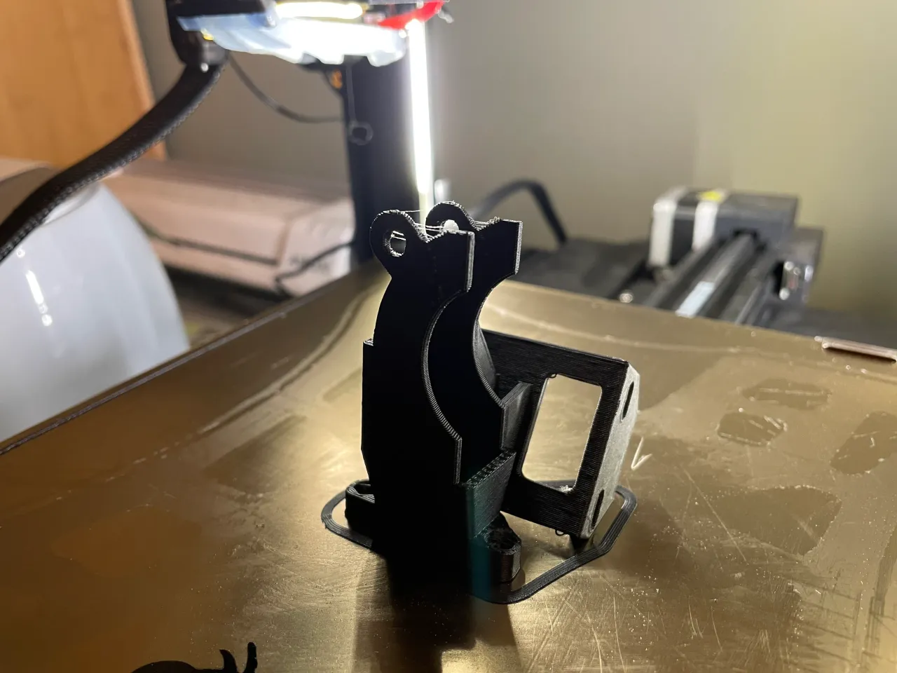 5015 Parts Fan Mount for Sprite Extruder (Reindeer Shroud) by Kinematic Digit | Download free ...