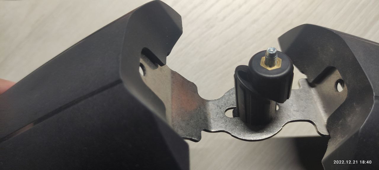 Adapter for Decathlon mudguard by M Lopez | Download free STL model ...