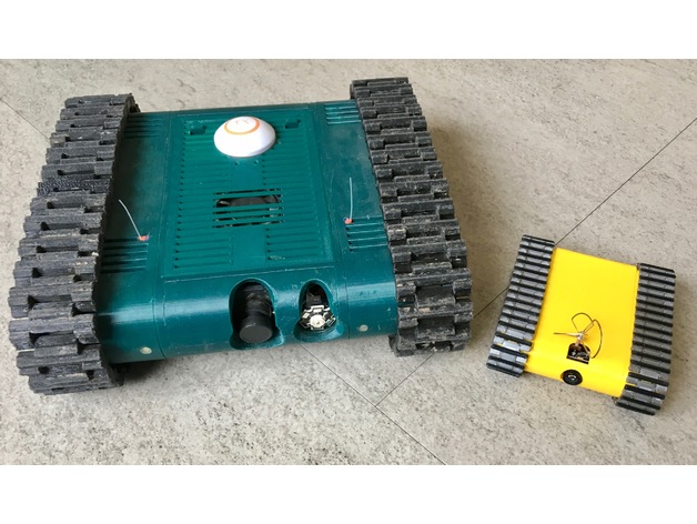 Mini FPV-Rover (Tank) by Markus_p | Download free STL model ...