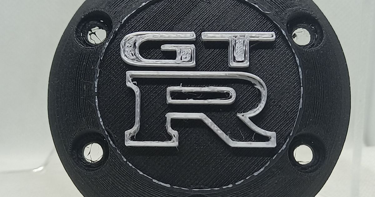 Logitech G29/G920 Faceplate Nissan GT-R Logo by DavidDavidson ...