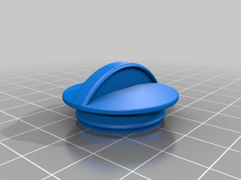 Butane-propane camping tank cap by setnicka | Download free STL model ...