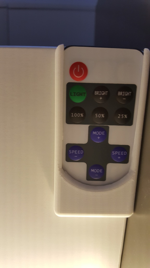 LED remote holder by setnicka | Download free STL model | Printables.com