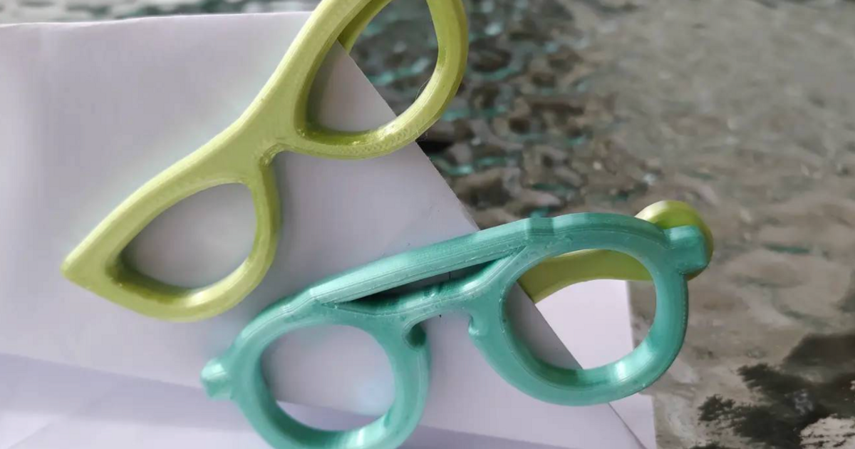 MAGNETIC GLASSES PINS by TheDracoArt | Download free STL model ...