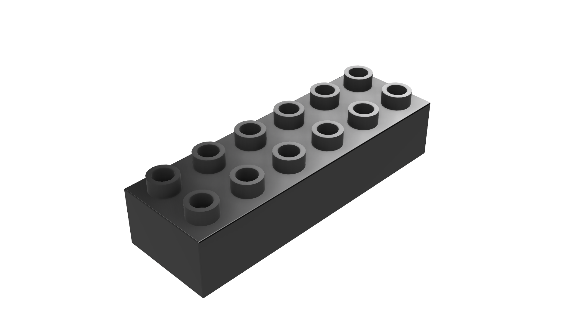 Lego Duplo Brick 2x6 #2300 by Idea Prints | Download free STL model ...