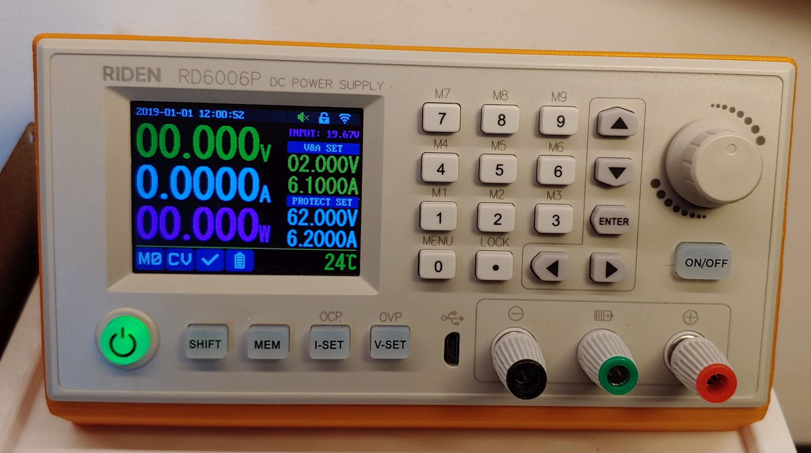 RD6006 case with 5.5 barrel connector by Sorin V | Download free STL ...