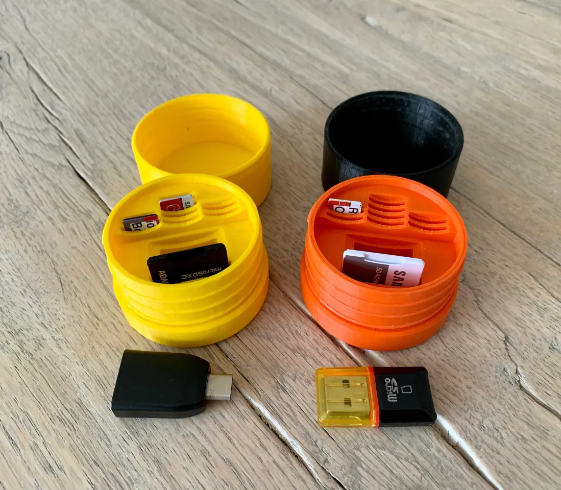 MicroSD Card holder by Markus_p | Download free STL model | Printables.com