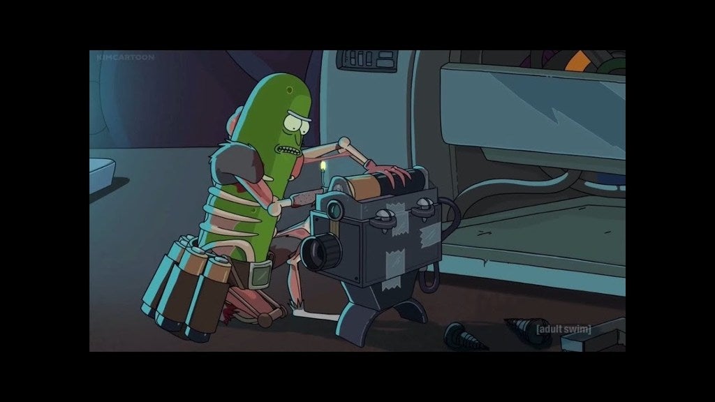 Pickle Rick's Laser Cannon / Rick and Morty by Andrew_Sink | Download ...