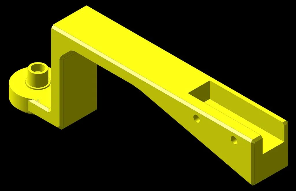 Modified Servo Wiper Arm (REMIX) for Enclosed VCORE3 by billyd ...