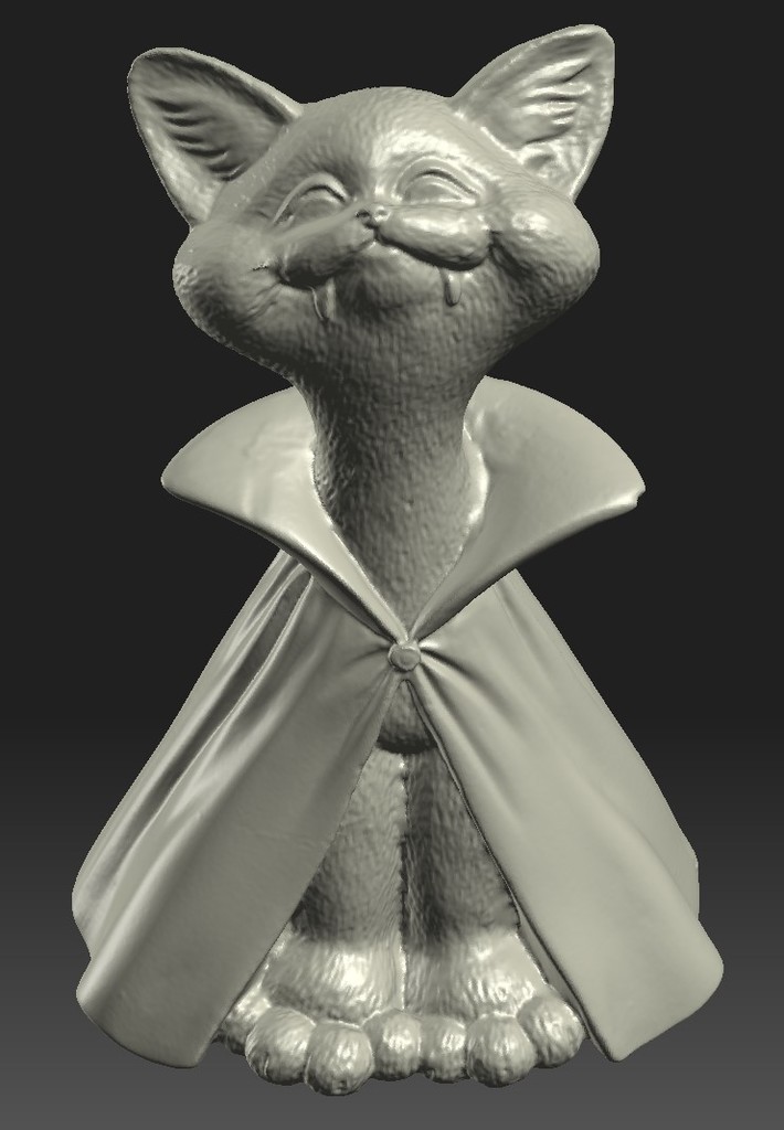 Vampire Cat by billyd | Download free STL model | Printables.com
