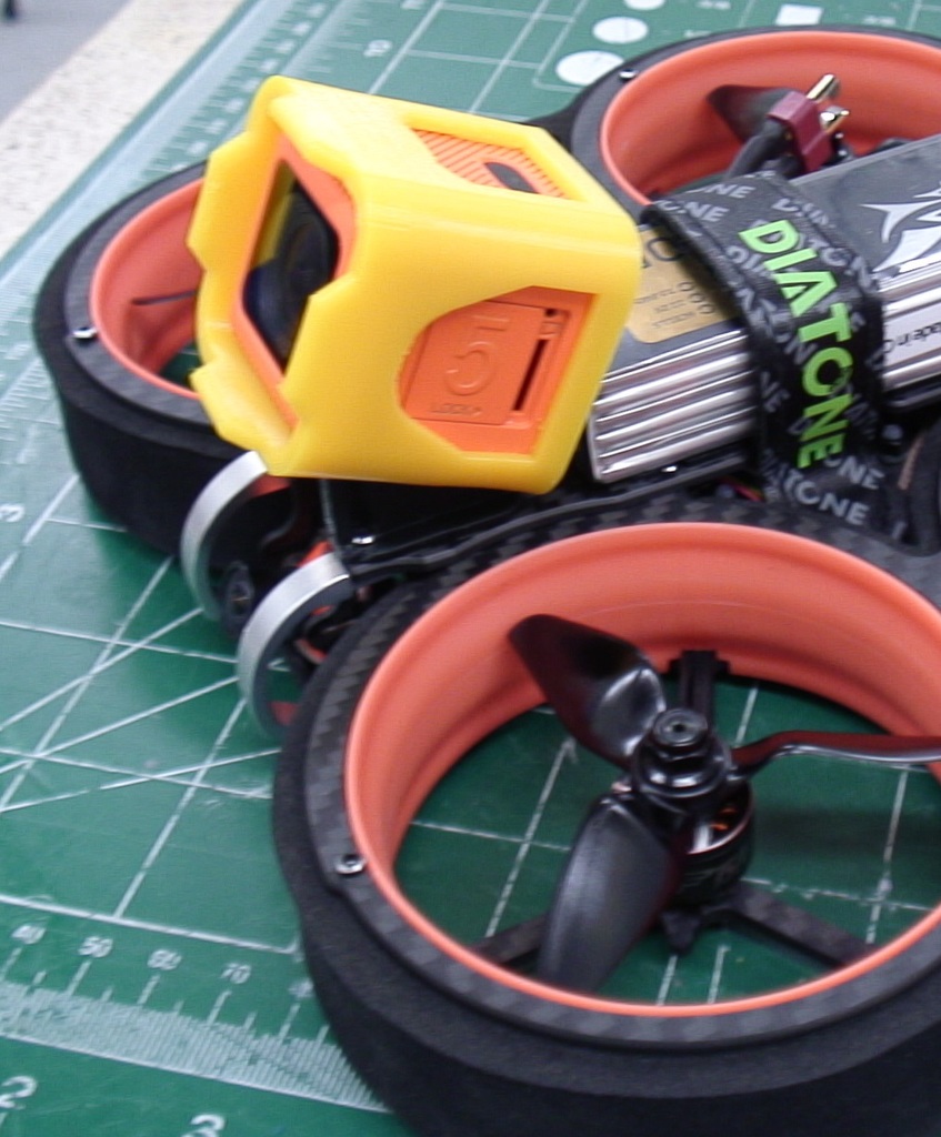 Runcam 5 (or 3) Mount for Diatone Taycan Cinewoop by billyd | Download ...