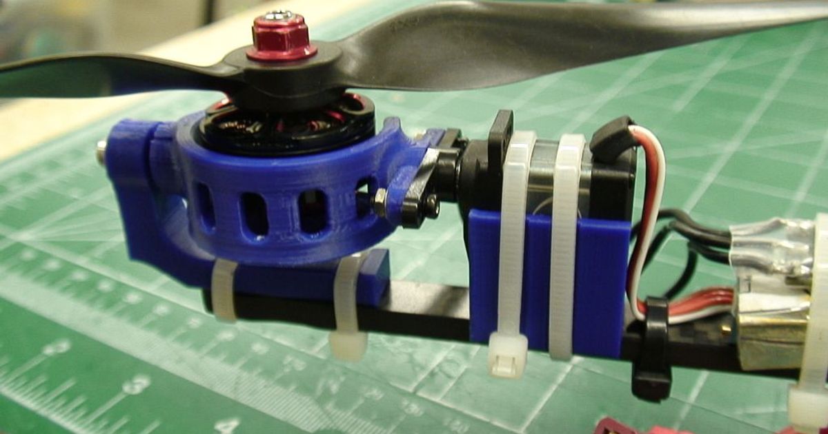 Tricopter LR and Baby Impossible Tilt with Bearings and Crossfire ...