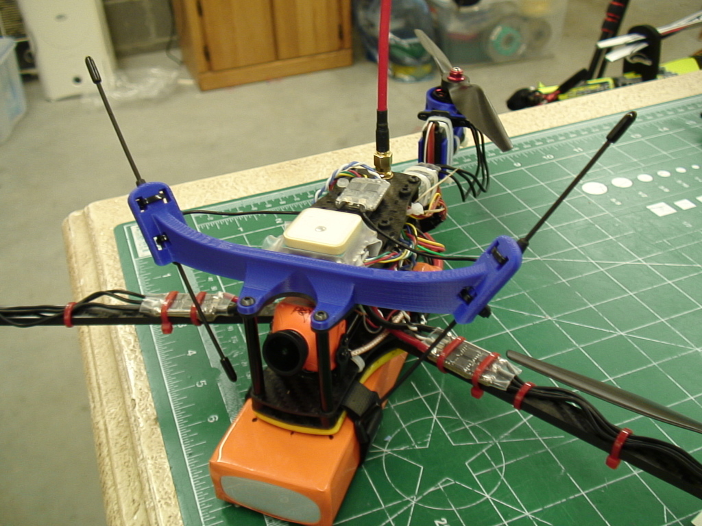 Tricopter LR and Baby Impossible Tilt with Bearings and Crossfire ...