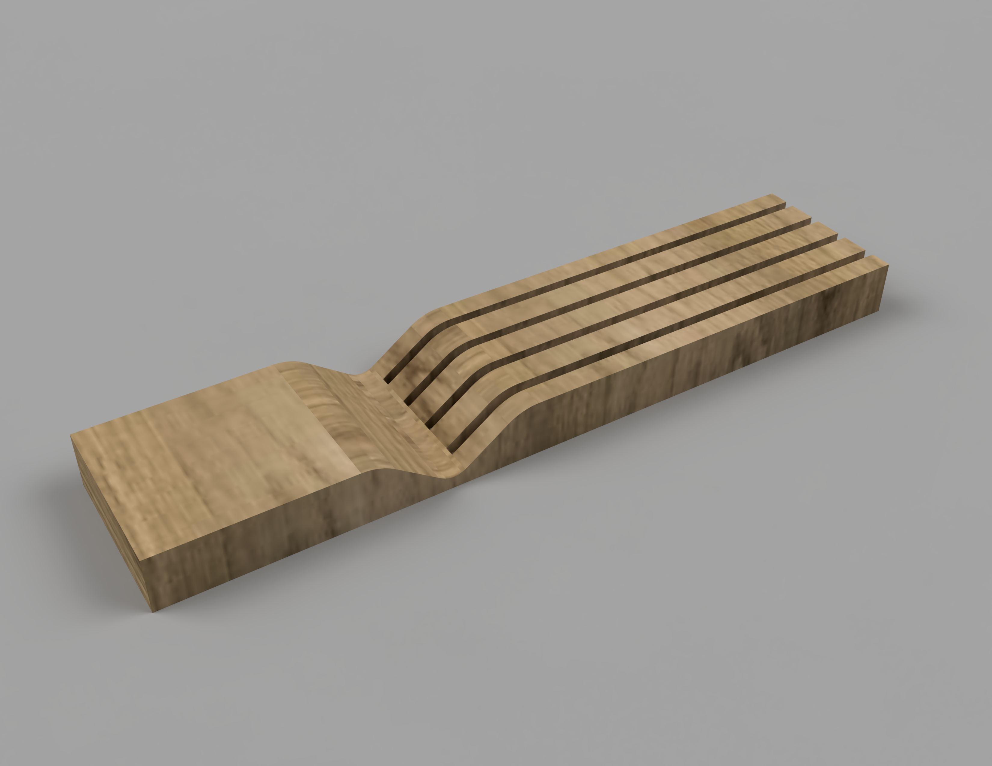 Knife Block for CNC / 3D Printer by CarlderWal | Download free STL ...