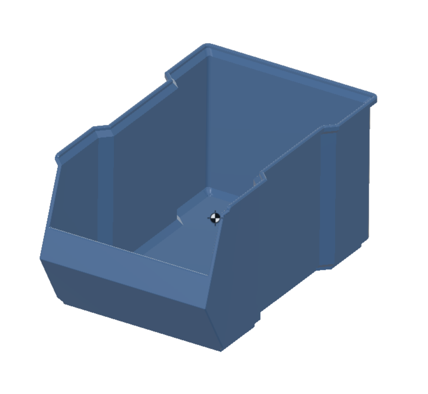 Parametric Stacking Bin von mscalora | Kostenloses STL-Modell ...
