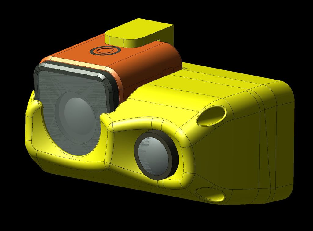 Mini Drak Camera Mount for Session (or Runcam3) and 1177 Cameras by ...