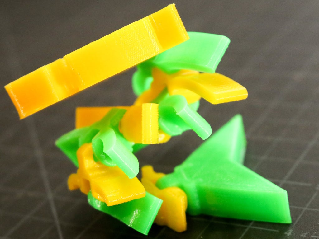 Articulated Fish / Two Color Print / Dual Extrusion by Andrew_Sink ...