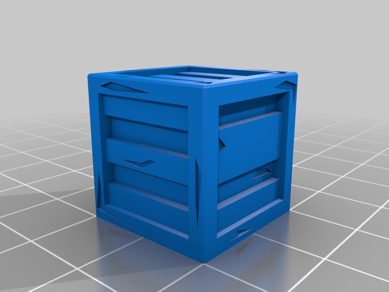 Low Poly Crate by JSV | Download free STL model | Printables.com