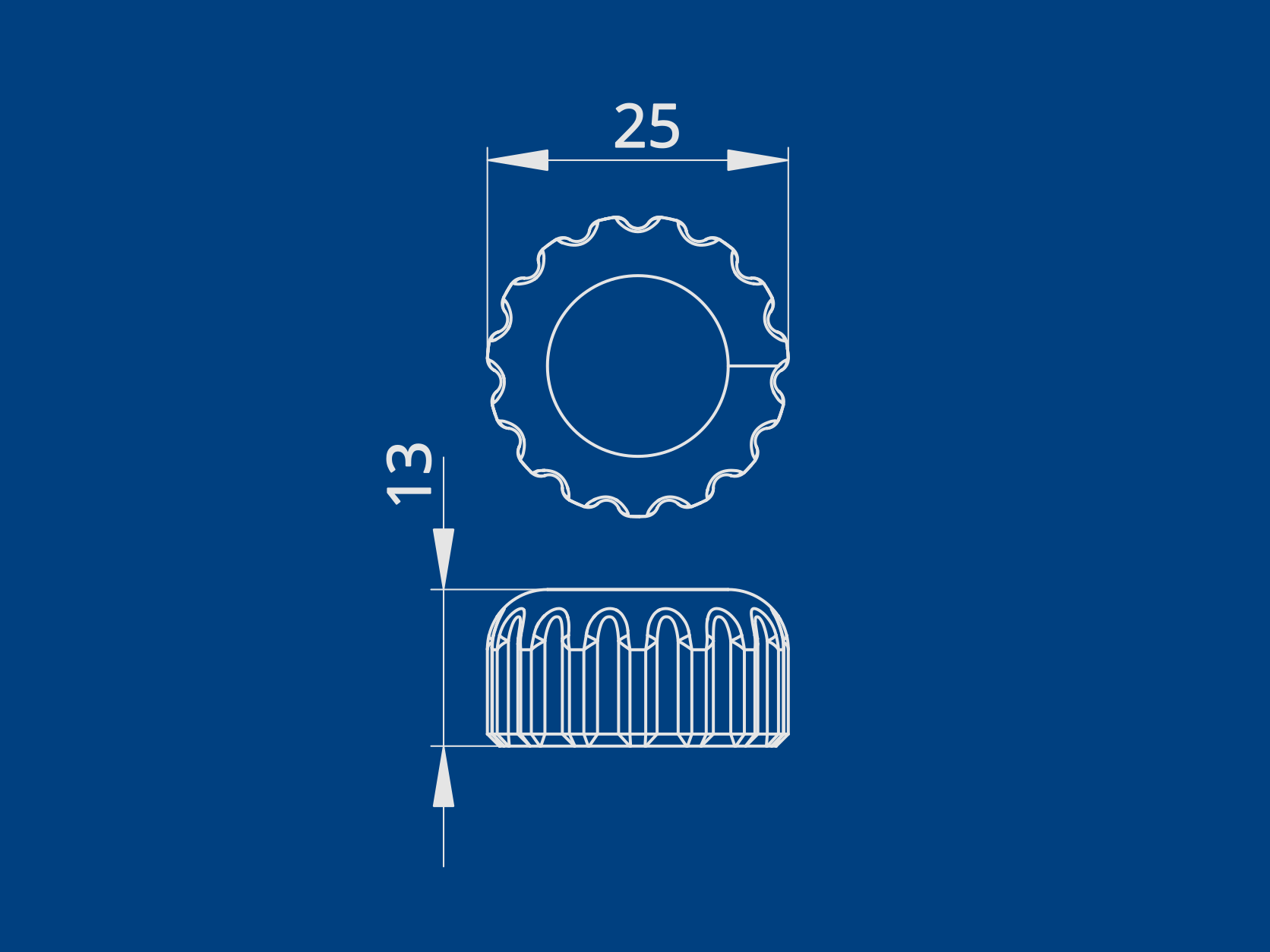 Encoder Knob by spontaniel | Download free STL model | Printables.com