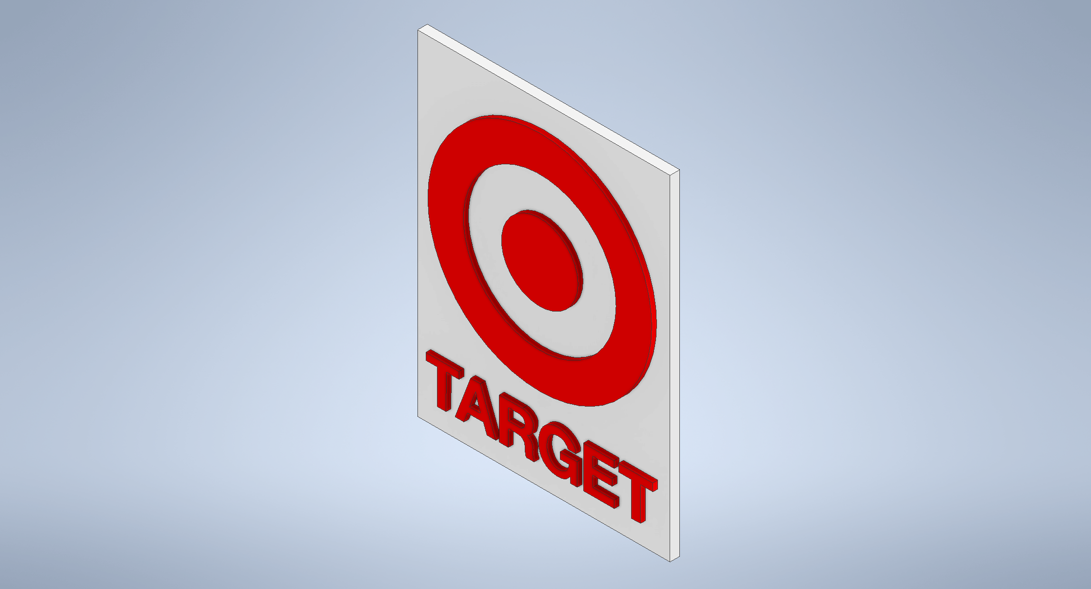 Target Logo by 3D IDEA | Download free STL model | Printables.com