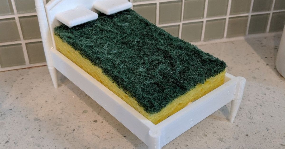 Sponge Bed por Andrew_Sink | Descargar modelo STL gratuito | Printables.com