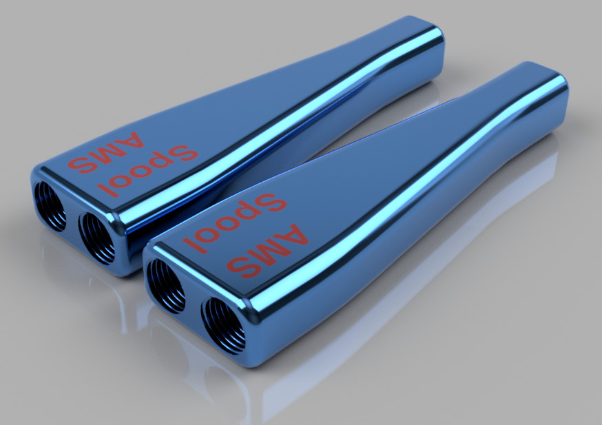 PTFE Bowden Tube Y Splitter da Robert | Scarica il modello STL gratuito ...