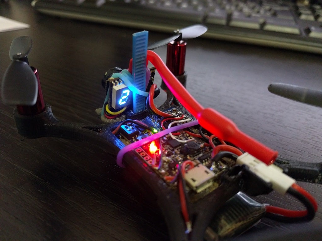 Mini 100 Brushed Frame (8520 Motors) by mwelter | Download free STL ...