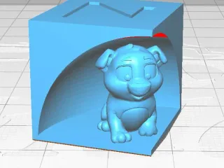 XYZ cube Dog Ender 3 by Esteropicios | Download free STL model ...