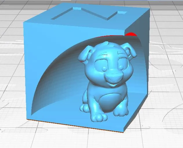 XYZ cube Dog Ender 3 by Esteropicios | Download free STL model ...