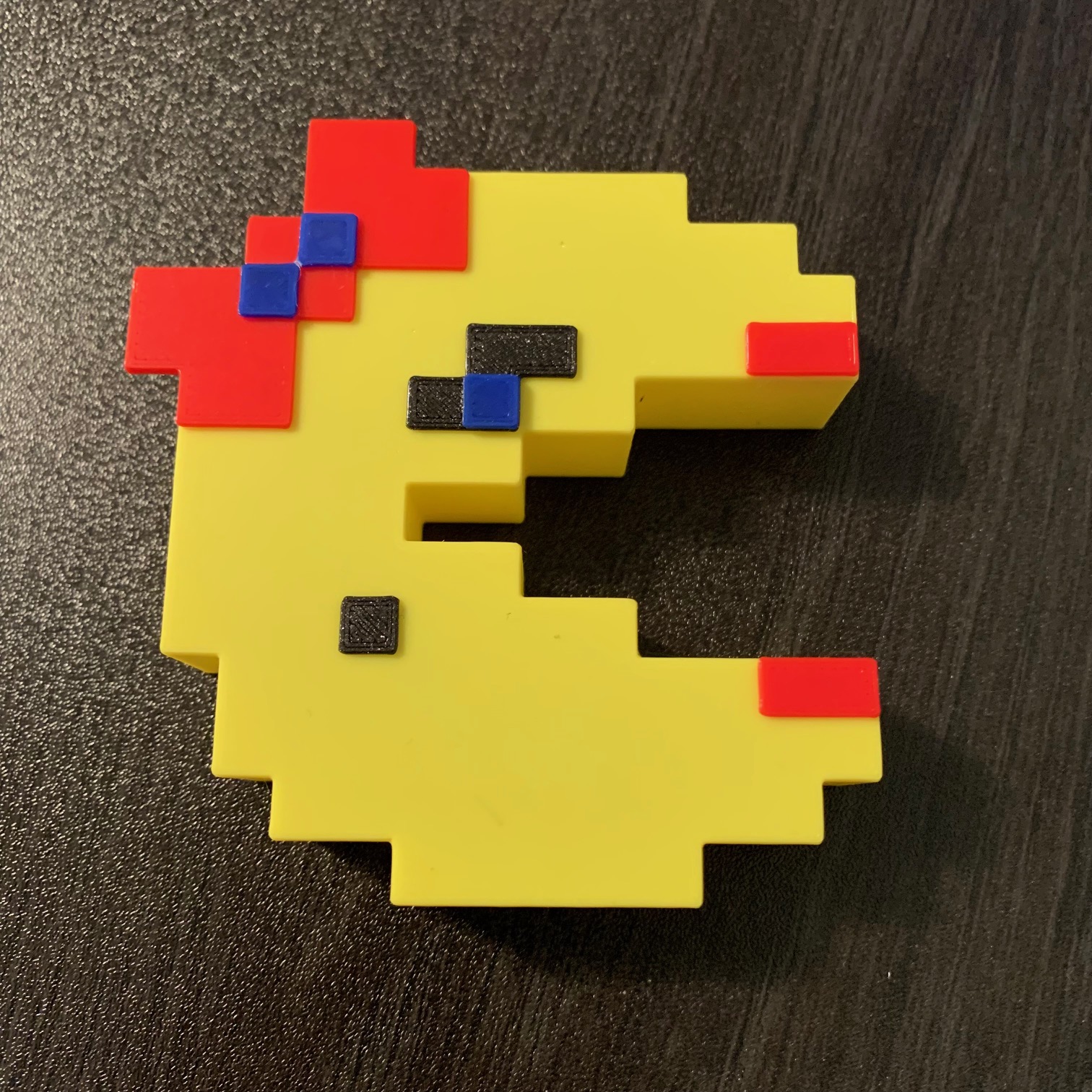 Ms. Pac-Man Ornament by TperroneDesign | Download free STL model ...