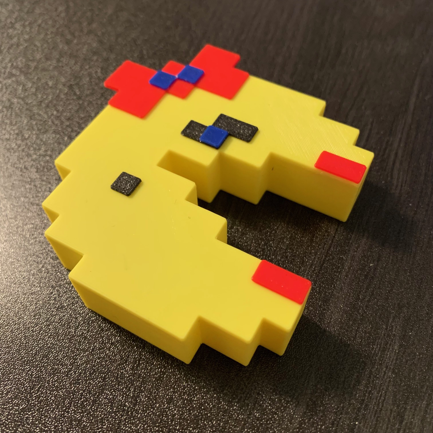 Ms. Pac-Man Ornament by TperroneDesign | Download free STL model ...