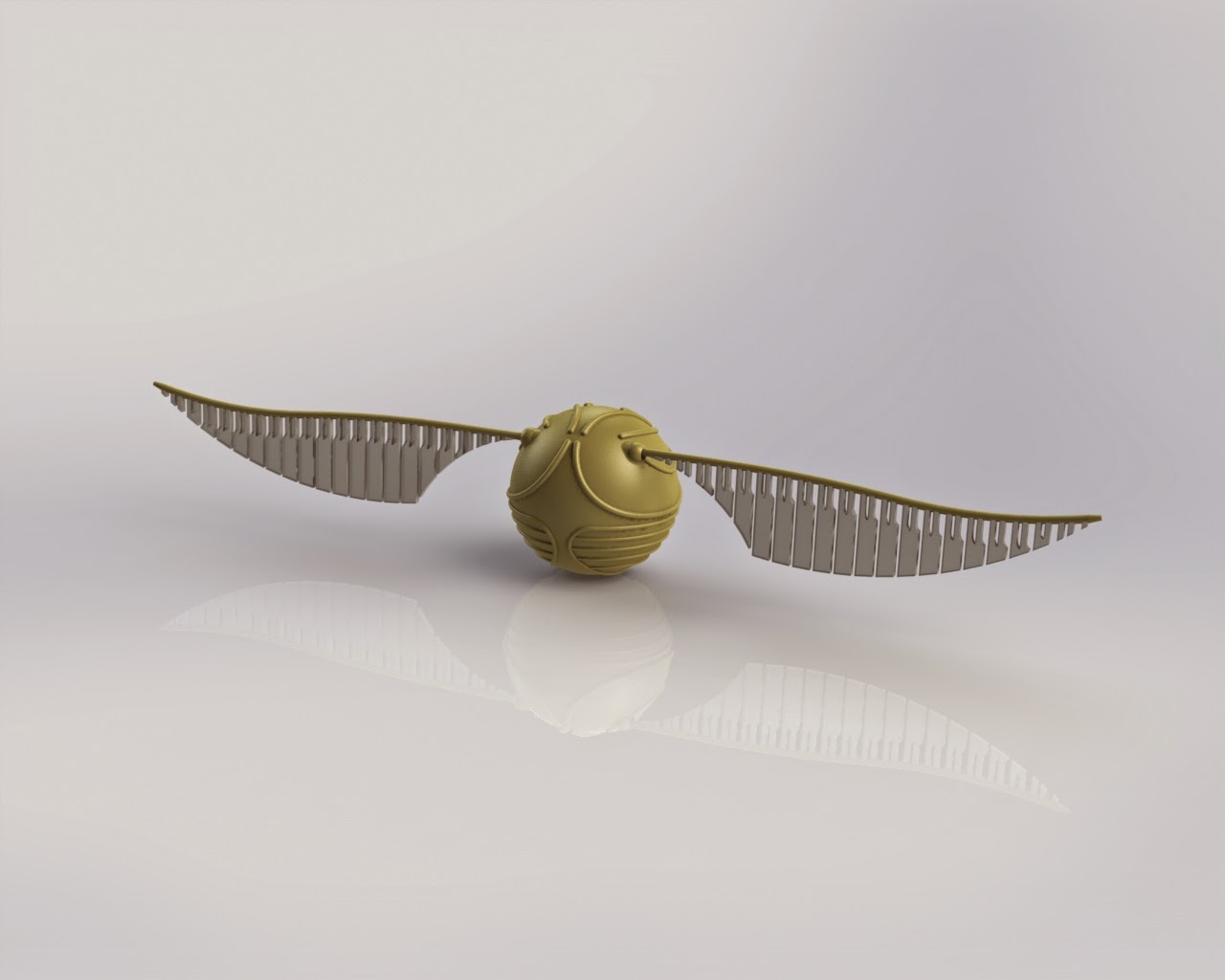 Golden Snitch by porda | Download free STL model | Printables.com