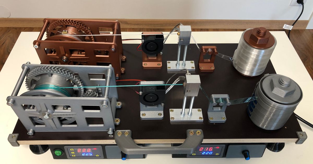 PET Filament Machine by mirabatek | Download free STL model ...