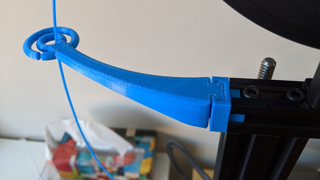 Ender 3 Filament Support by Popcorn | Download free STL model ...