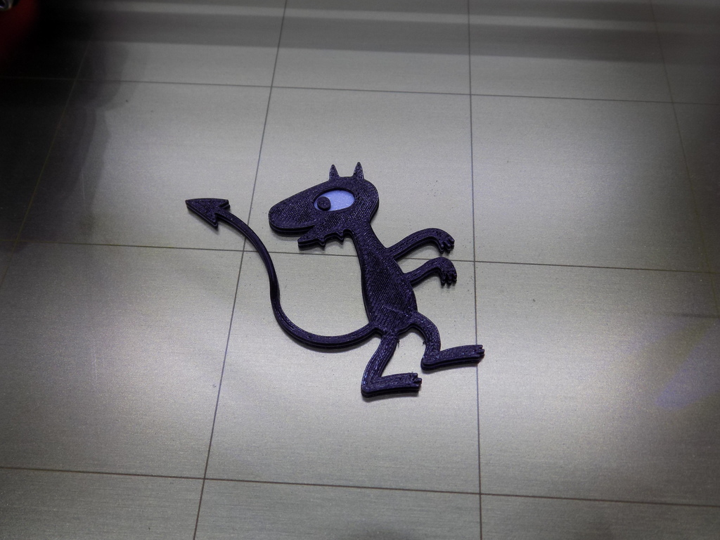 Luci from Disenchantment Keyring by Andarne | Download free STL model ...