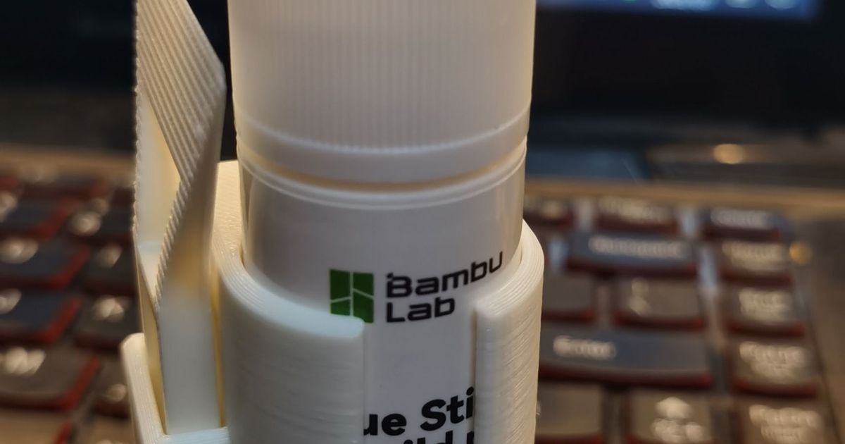 bambu lab x1 p1 glue scraper stick dock by pocool | Download free STL ...