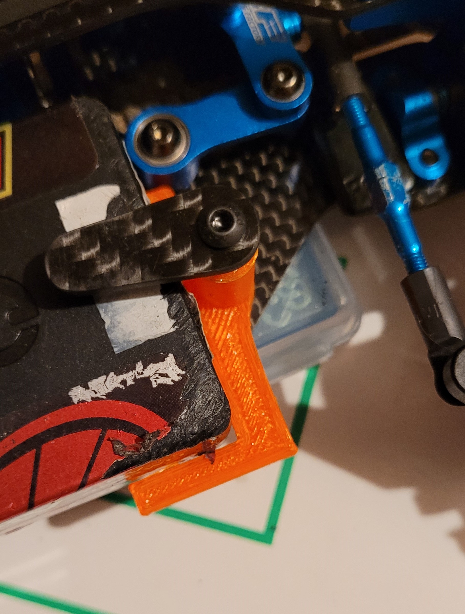 Tamiya TRF 418 2S battery holder by 3DFan | Download free STL model | Printables.com