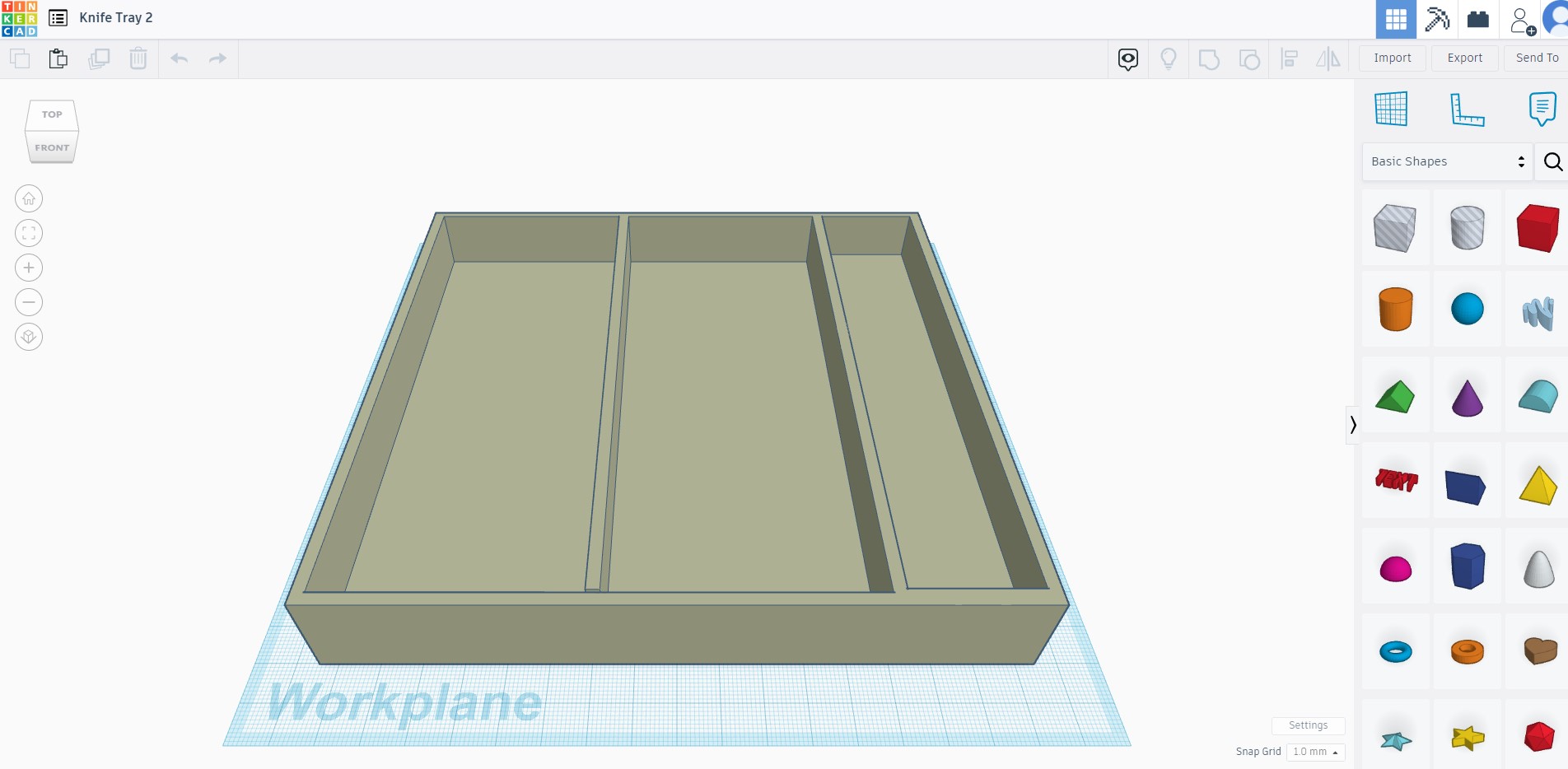 Storage Tray by Jaysun224 | Download free STL model | Printables.com