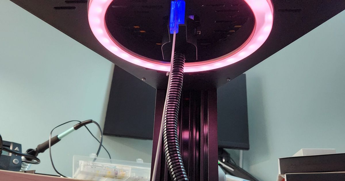 Light Ring Diffuser by Russ | Download free STL model | Printables.com