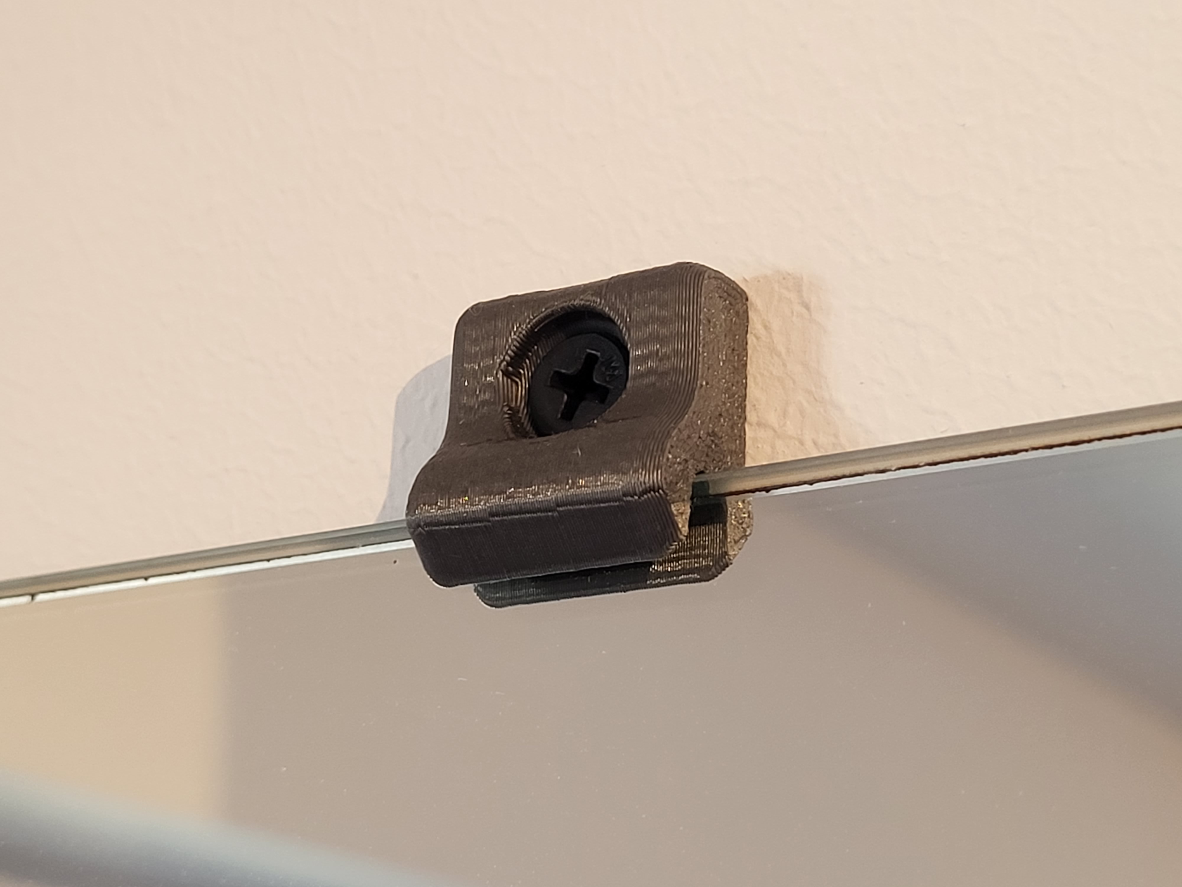 IKEA KRABB compatible Mirror Bracket by 2BK | Download free STL model ...