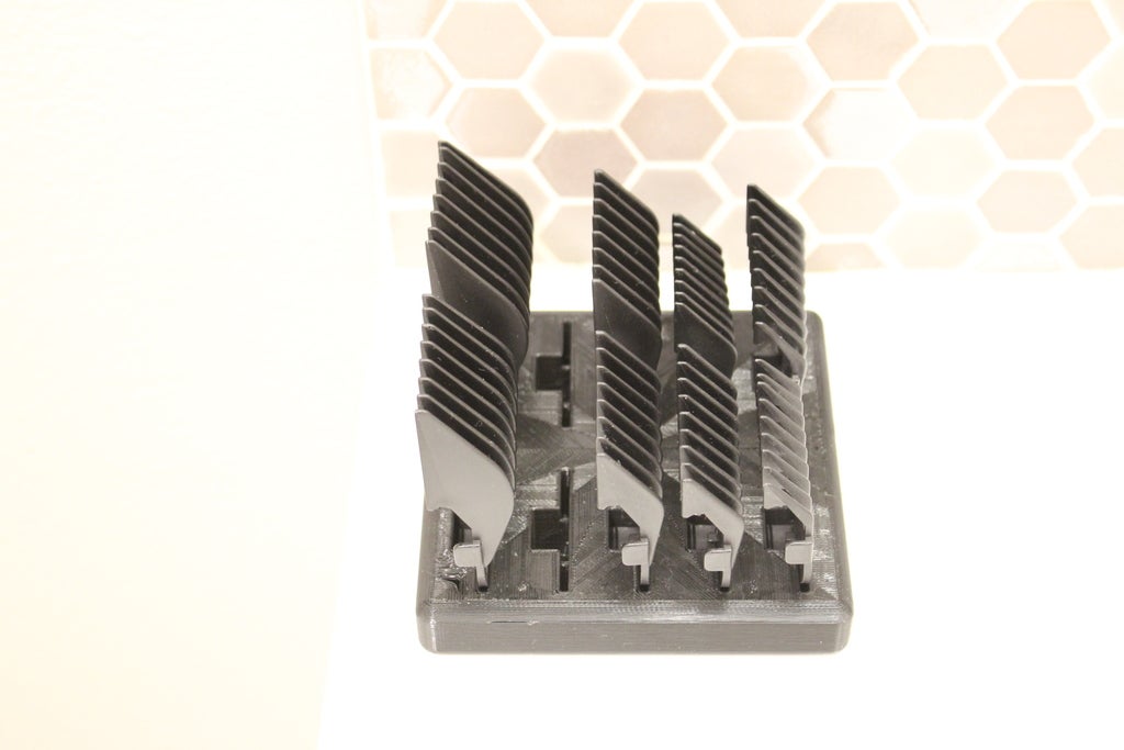 Conair hair clipper guard stand/holder by DockGuy | Download free STL ...