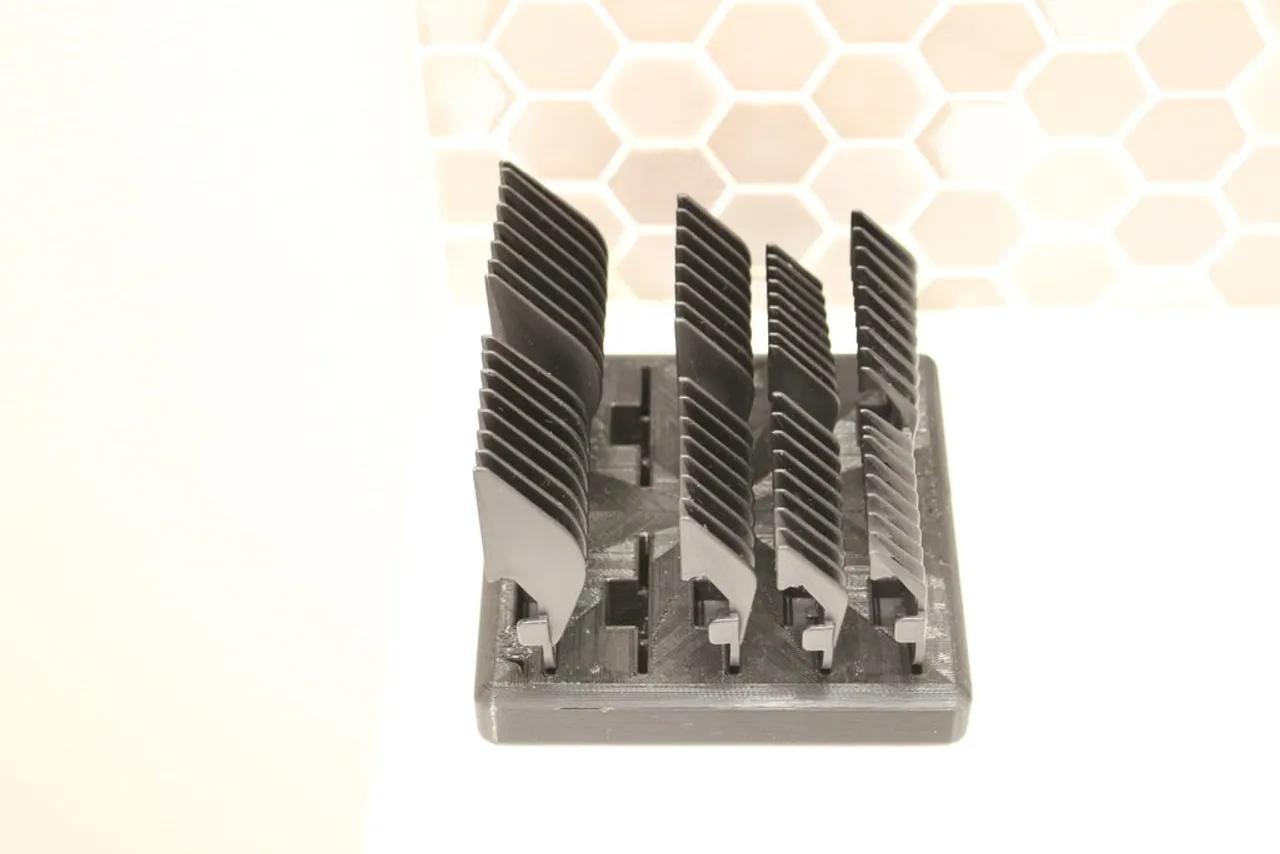 Conair hair clipper guard stand/holder by DockGuy | Download free STL model | Printables.com