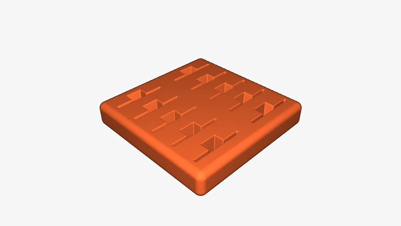 Conair hair clipper guard stand/holder by DockGuy | Download free STL model | Printables.com