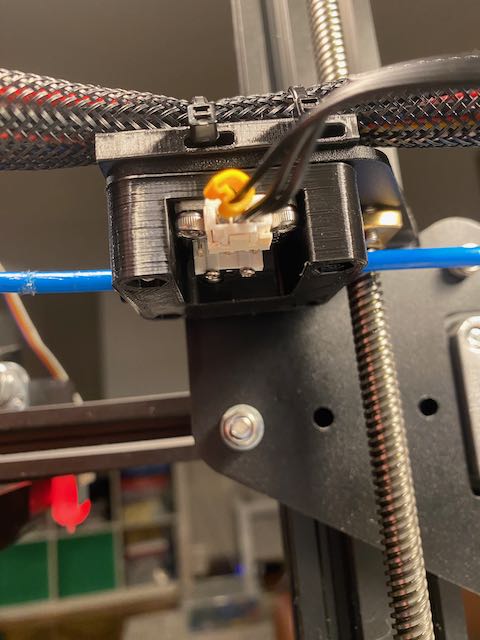 Simple filament runout sensor and cable management by Scott's 3D ...