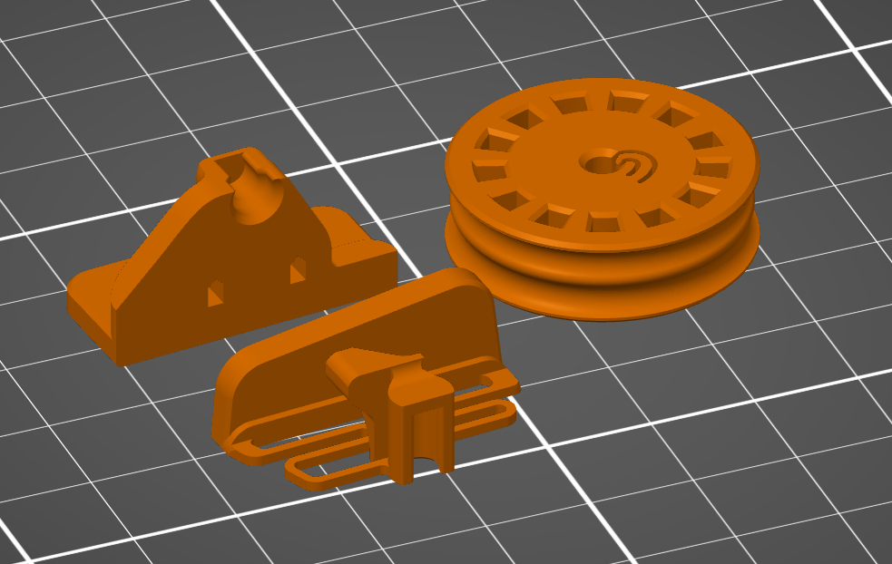 Proper Ploopy Scroll Wheel Parts by galactic | Download free STL model ...